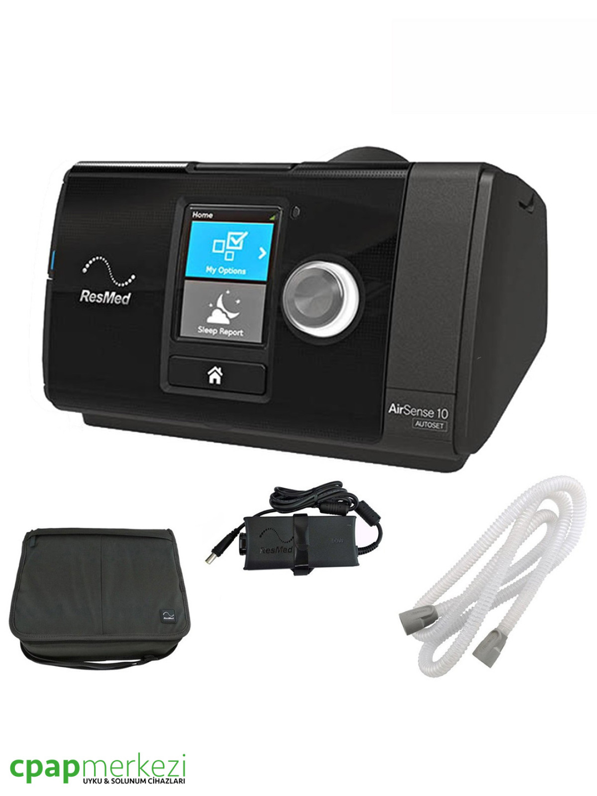 ResMed AirSense 10 AutoSet Card to Cloud Otomatik CPAP Cihazı - CP34796